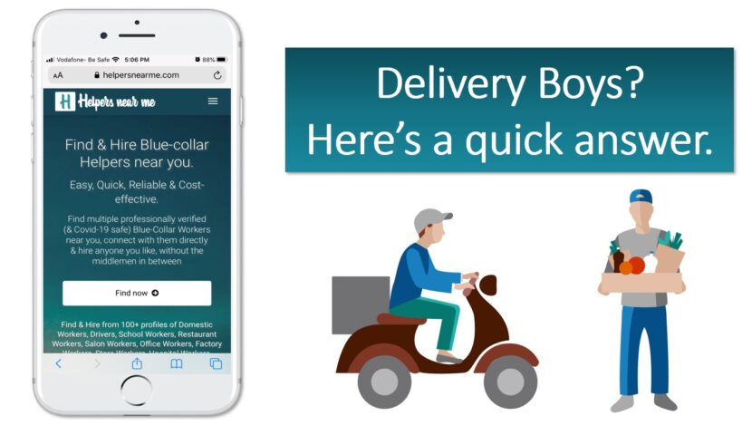 How to easily find a Delivery Boy for Restaurant in Delhi?