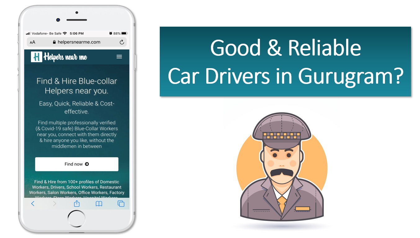Good & Reliable Car Drivers in Gurugram? Here's the best App.